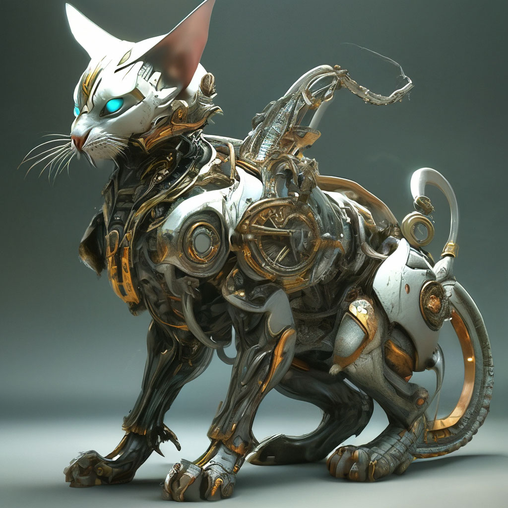 "All kinds of mutations of cat demons, evolution in the future, genetic ...