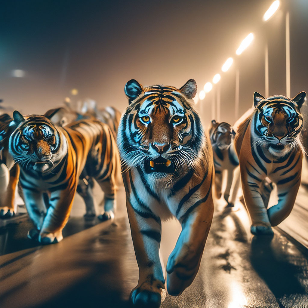 "Tiger squad, realistic, beautiful, professional photo, 4k, high ...