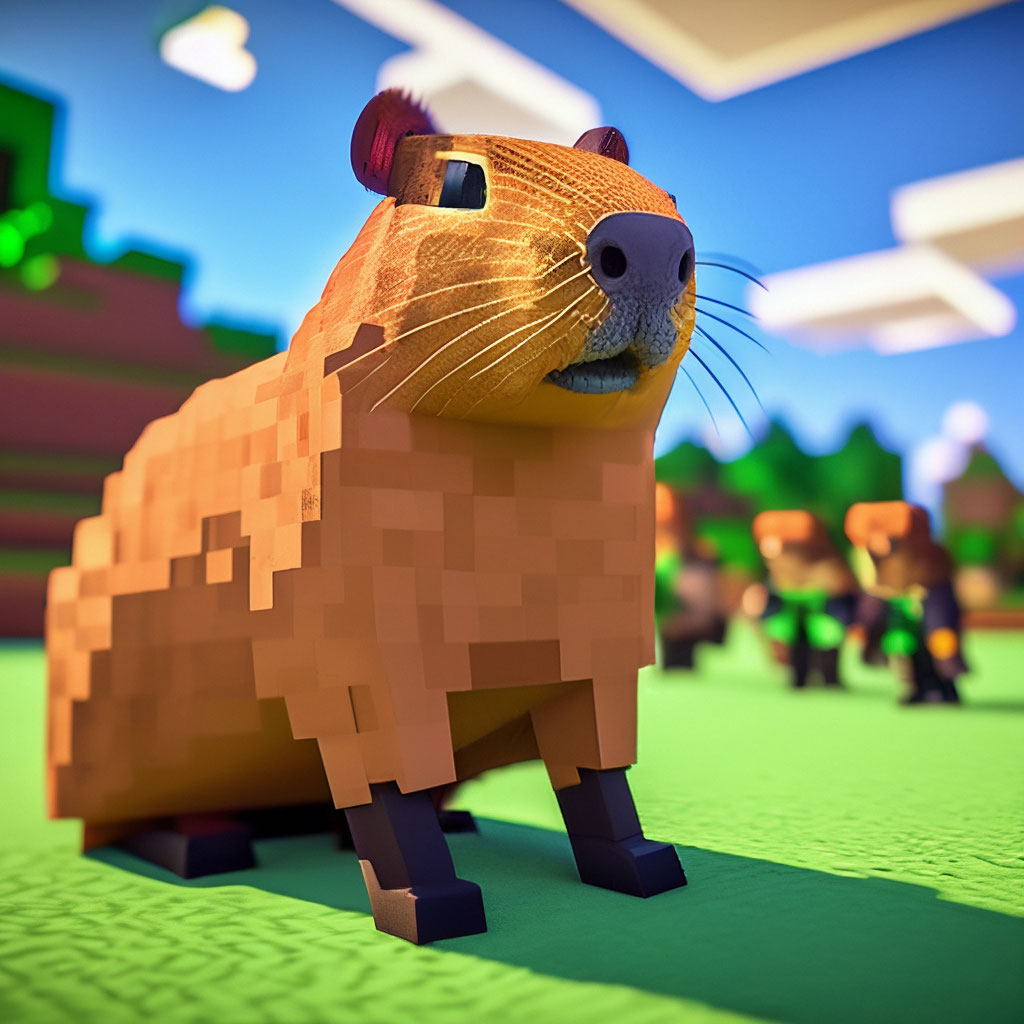 Capybara minecraft