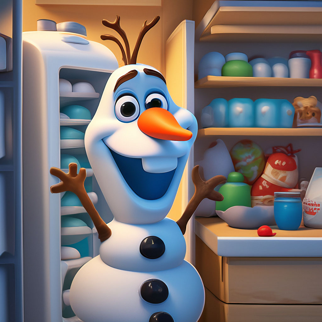 Olaf The Snowman Holding His Head Olaf The Snowman GIFs | Tenor