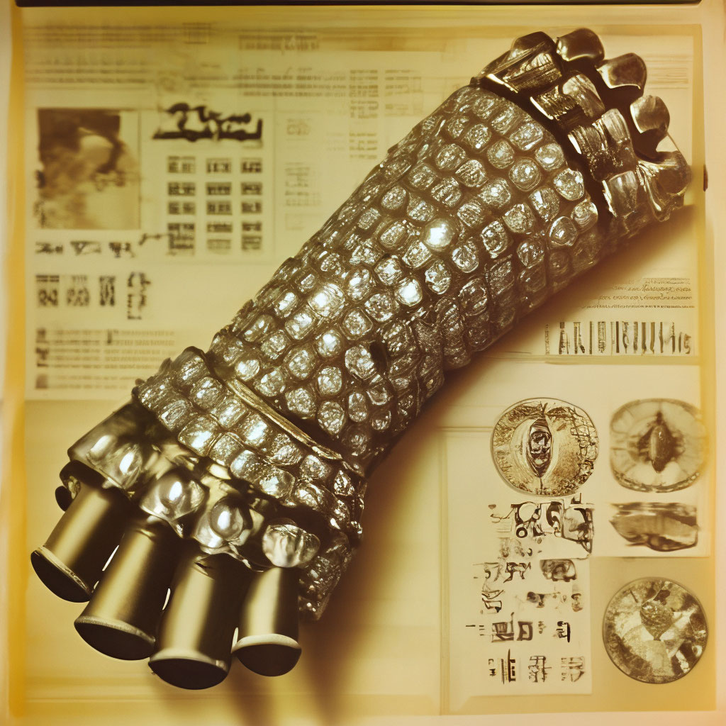 Diamond Brass Knuckles Background