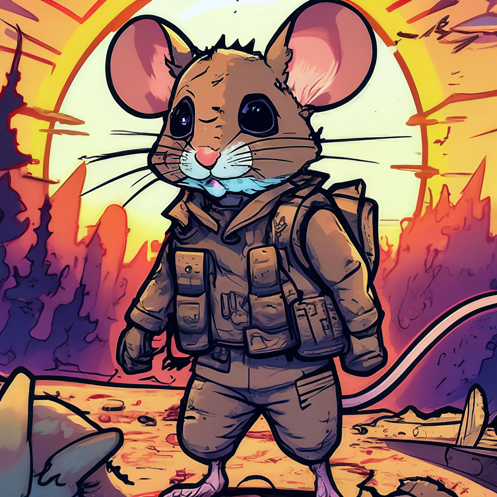Survivalist Cartoon