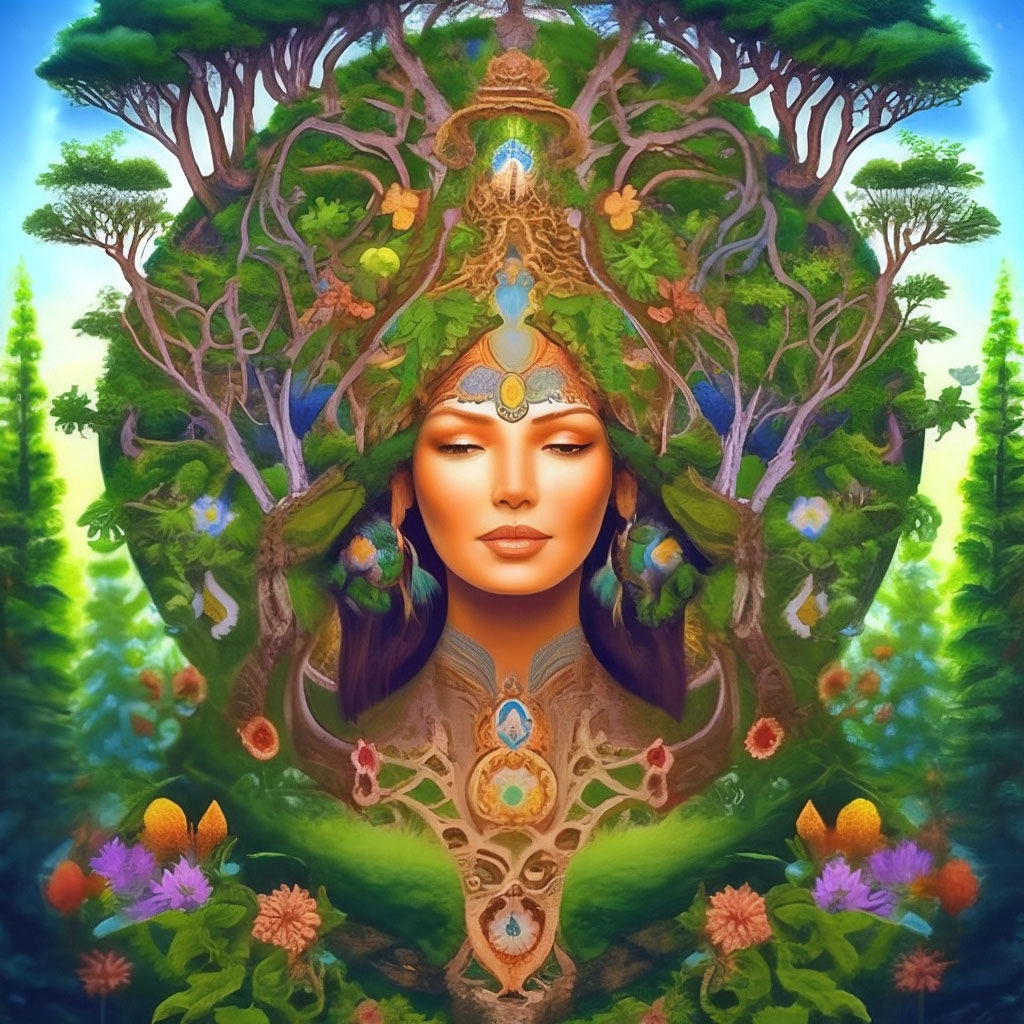 Drawings Of Mother Earth