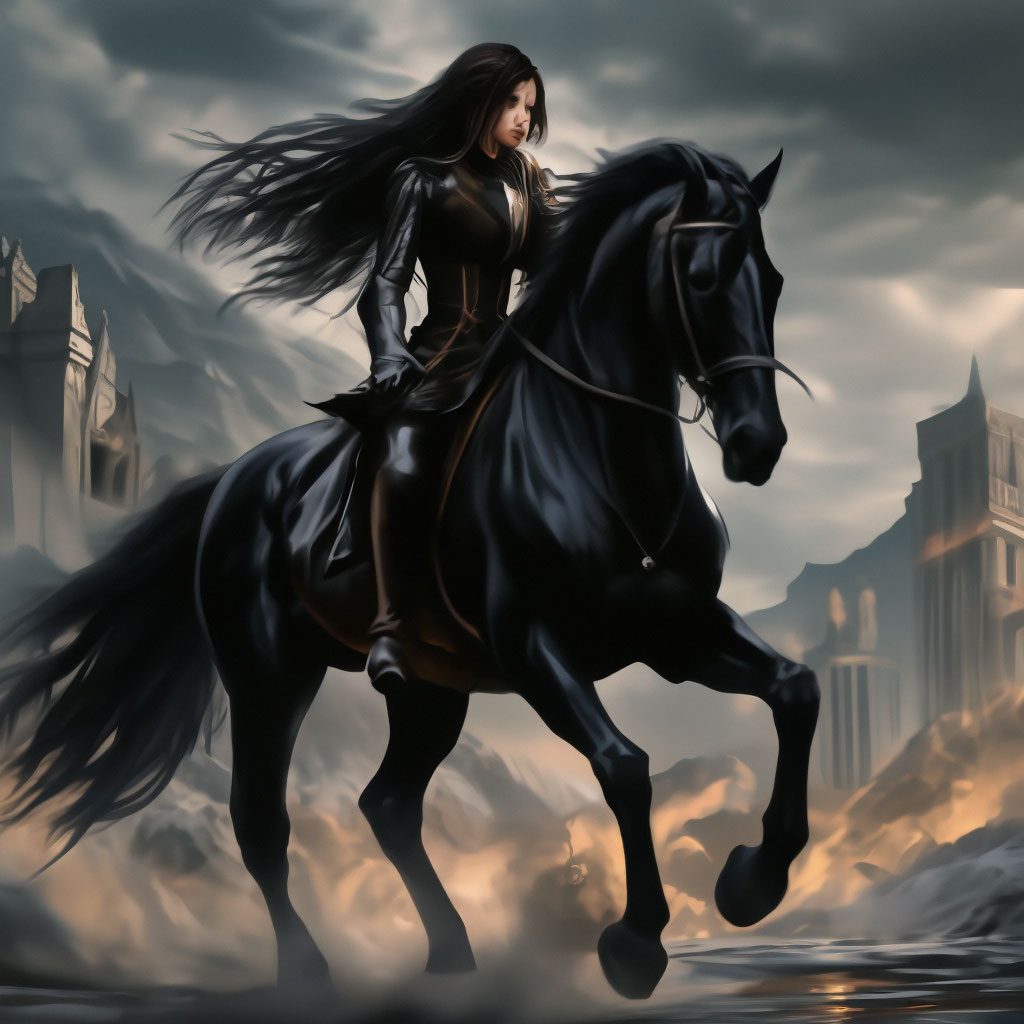 Anime Black Horse