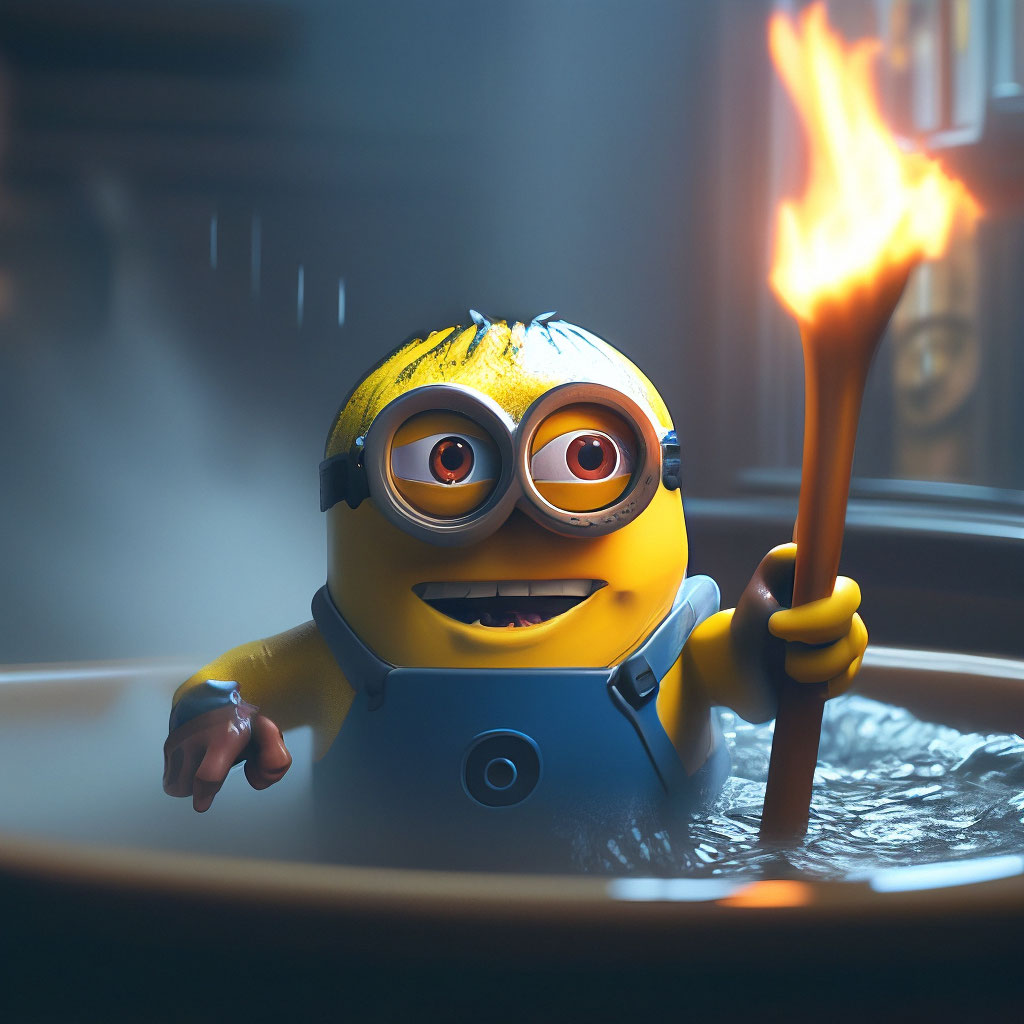 Minion Waving