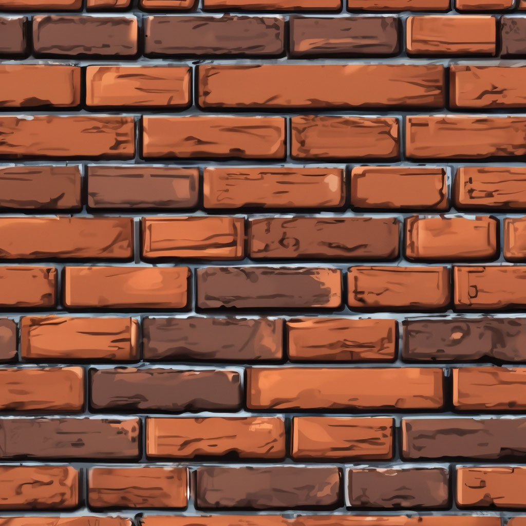 Cartoon Brick Background