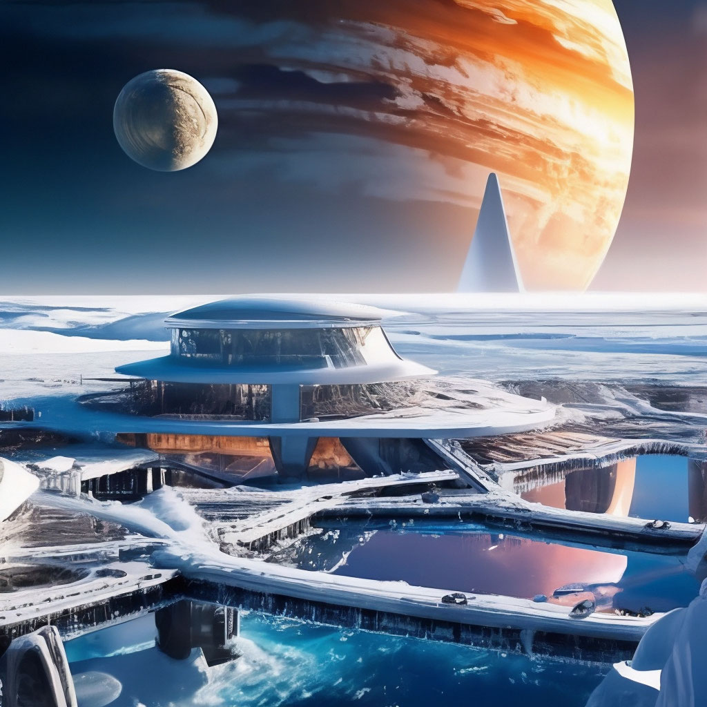 Jupiter Moon Colony