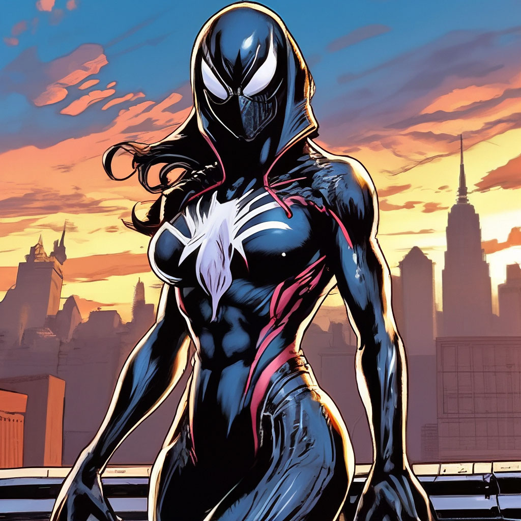 Venom girl comic
