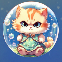 «Don't sulk, or you'll burst ☝💥😆 cute fluffy chubby bug-eyed cartoon ...
