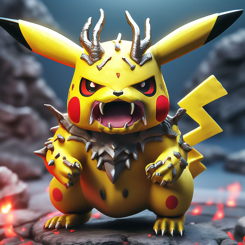 Evil Pikachu By Leovieirah Evil Pikachu Rampage Play Online