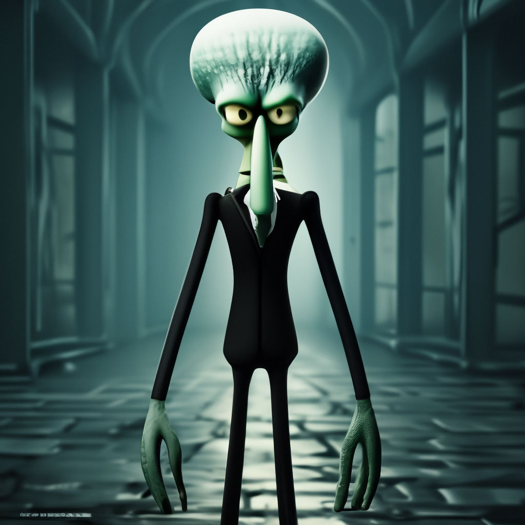 Spongebob Vs Slenderman