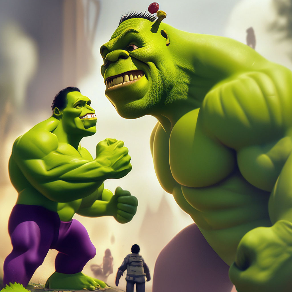Memes De Shrek Hulk