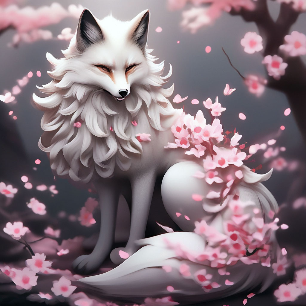 Kitsune Fox Tapet
