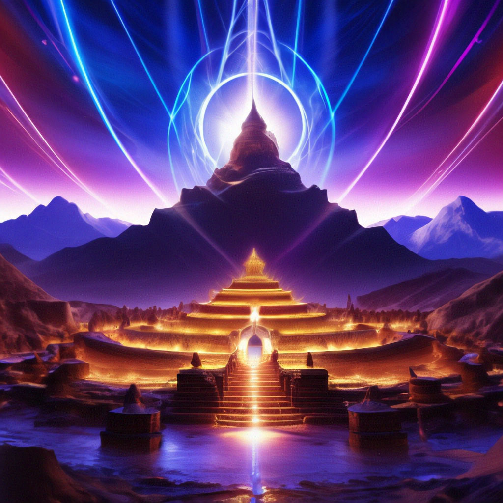 "Тибет. места силы . cognitive art …" — image created in Shedevrum