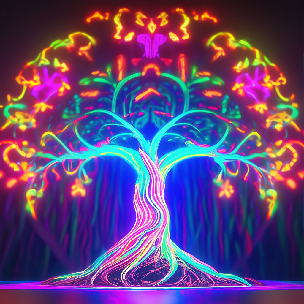 Peace Sign Tree Branches