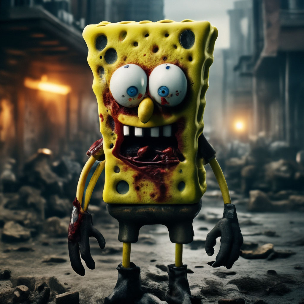 Spongebob Zombie Apocalyps Zombie Cure Lab Official Release Trailer