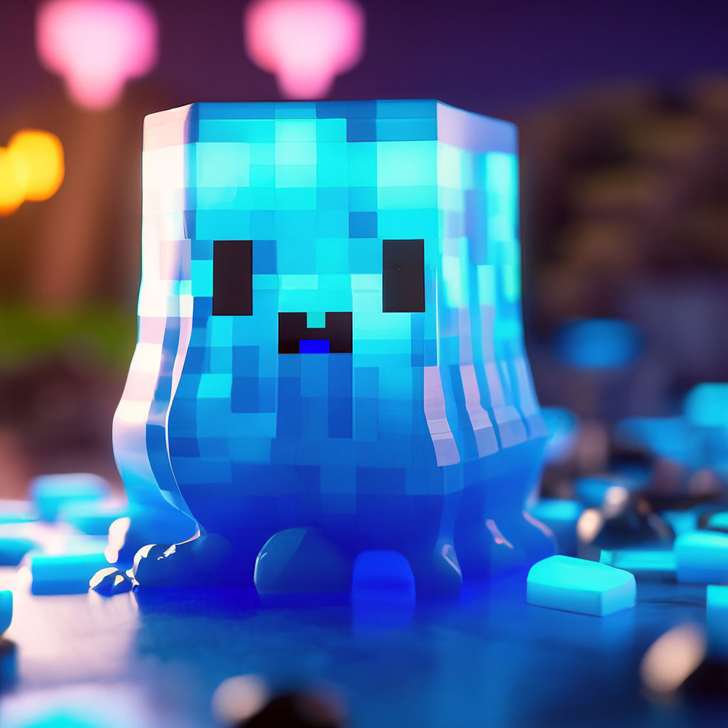 Sfondo Minecraft Slime