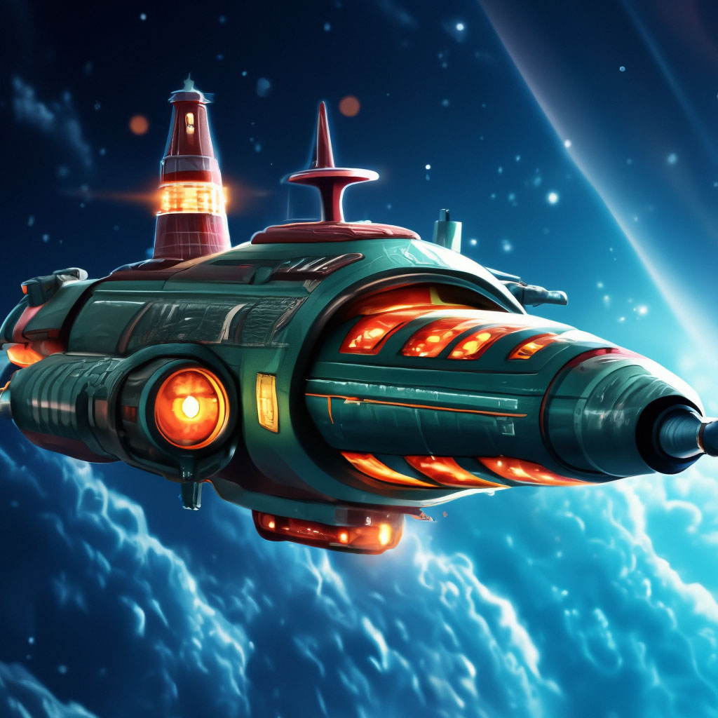 Futurama Spaceship