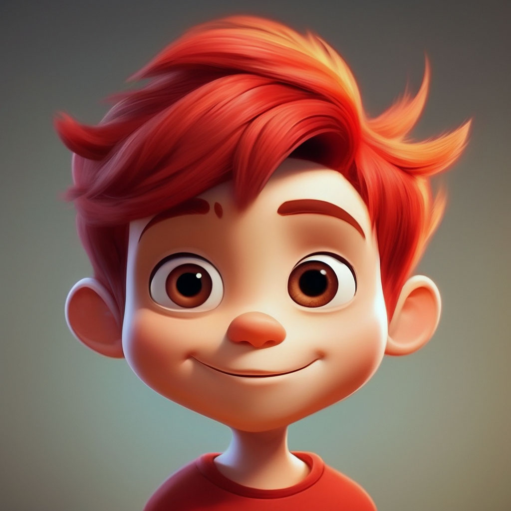 Big Cartoon Eyes Male