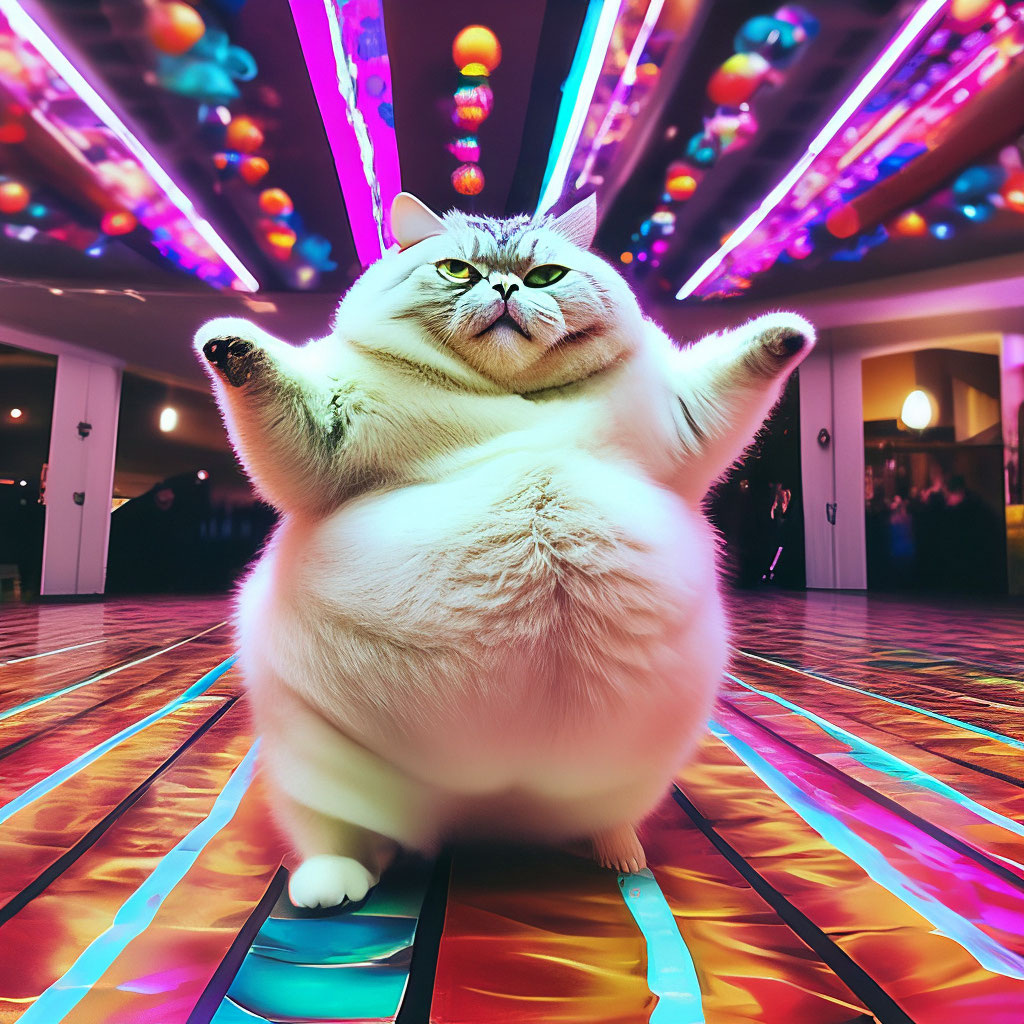 Really Fat Cats Dancing