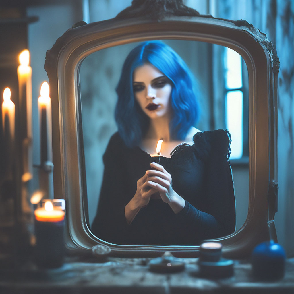 Sad Goth Girl