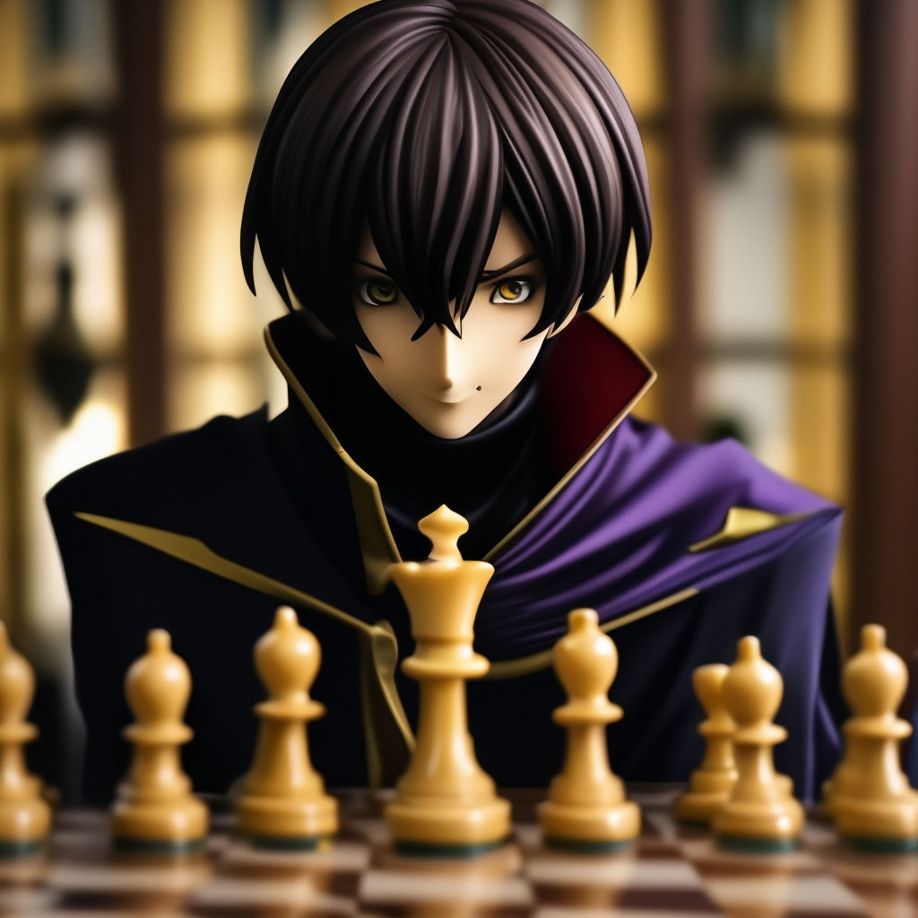 ""Chess Genius: Lelouch from 'Code Geass', a great strategist and ...