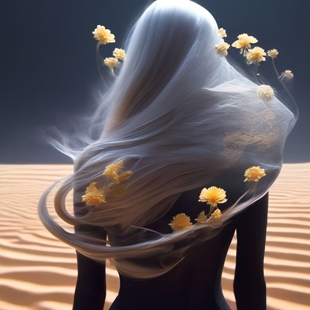 «Magic Sand… Surrealism, Dark magic…» — картинка создана в Шедевруме