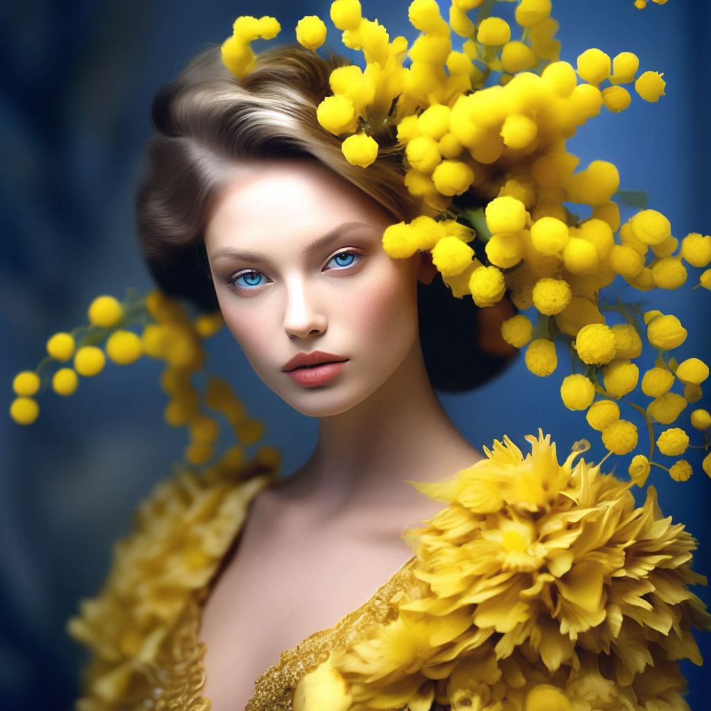 «Девушка в роскошном платье+ …» — картинка создана в Шедевруме