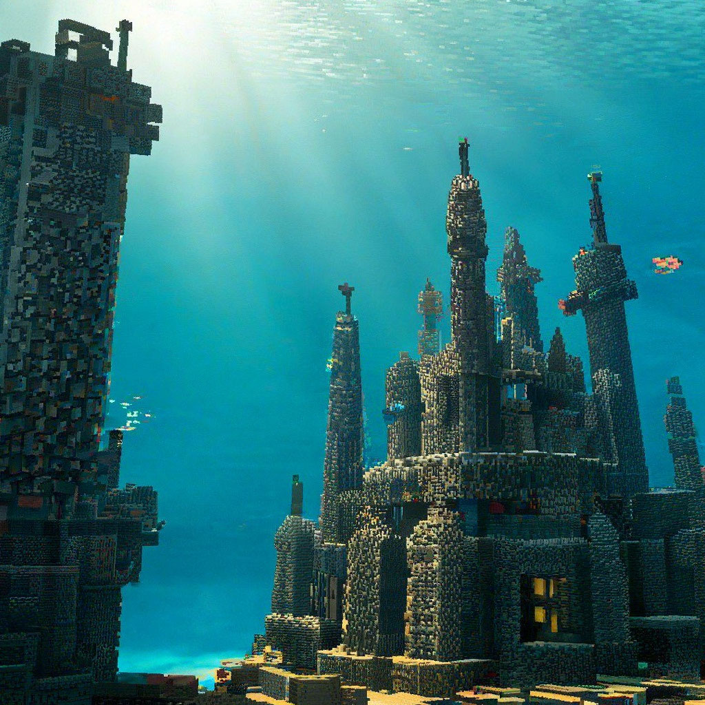 Minecraft Underwater Castle 30 Things To Build In Minecraft: Build