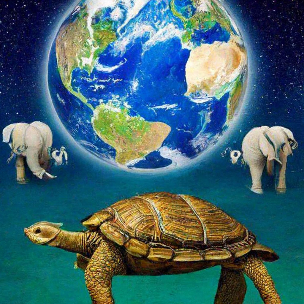 Turtle Elephant Earth