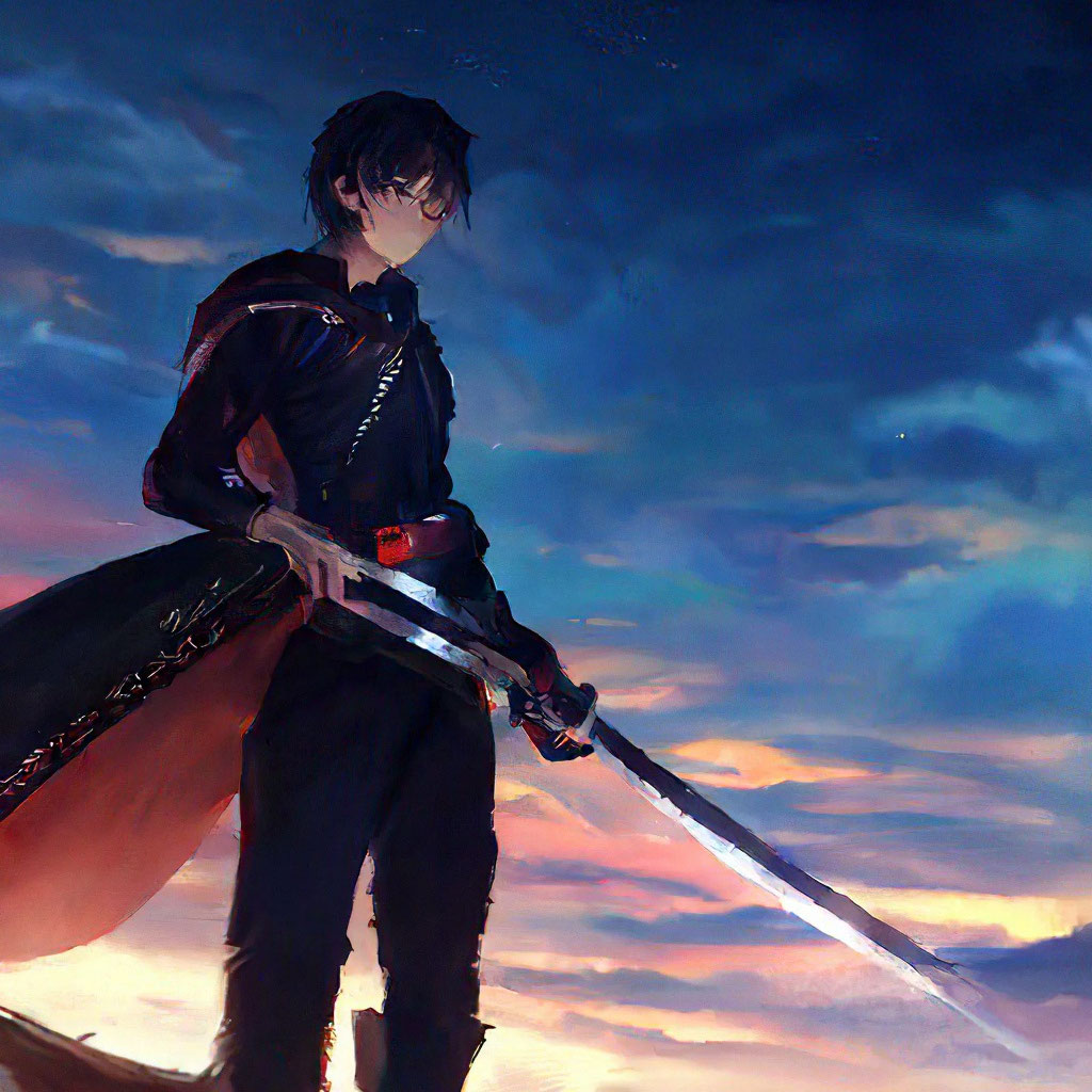 Swordsman éadrom Anime