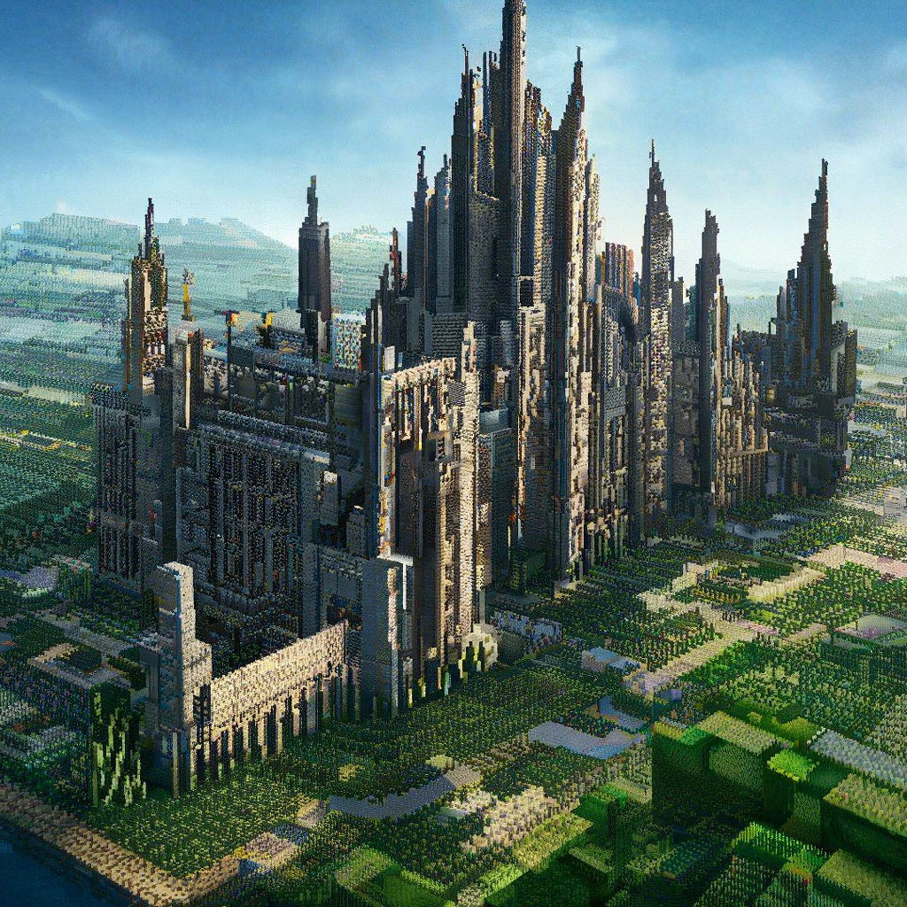 The Biggest Building In Minecraft