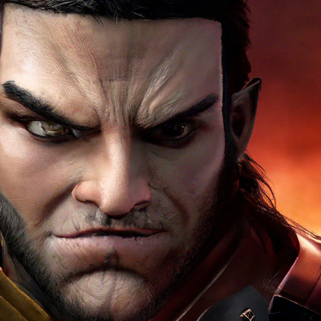 «Gigachad face + sigma face» — создано в Шедевруме