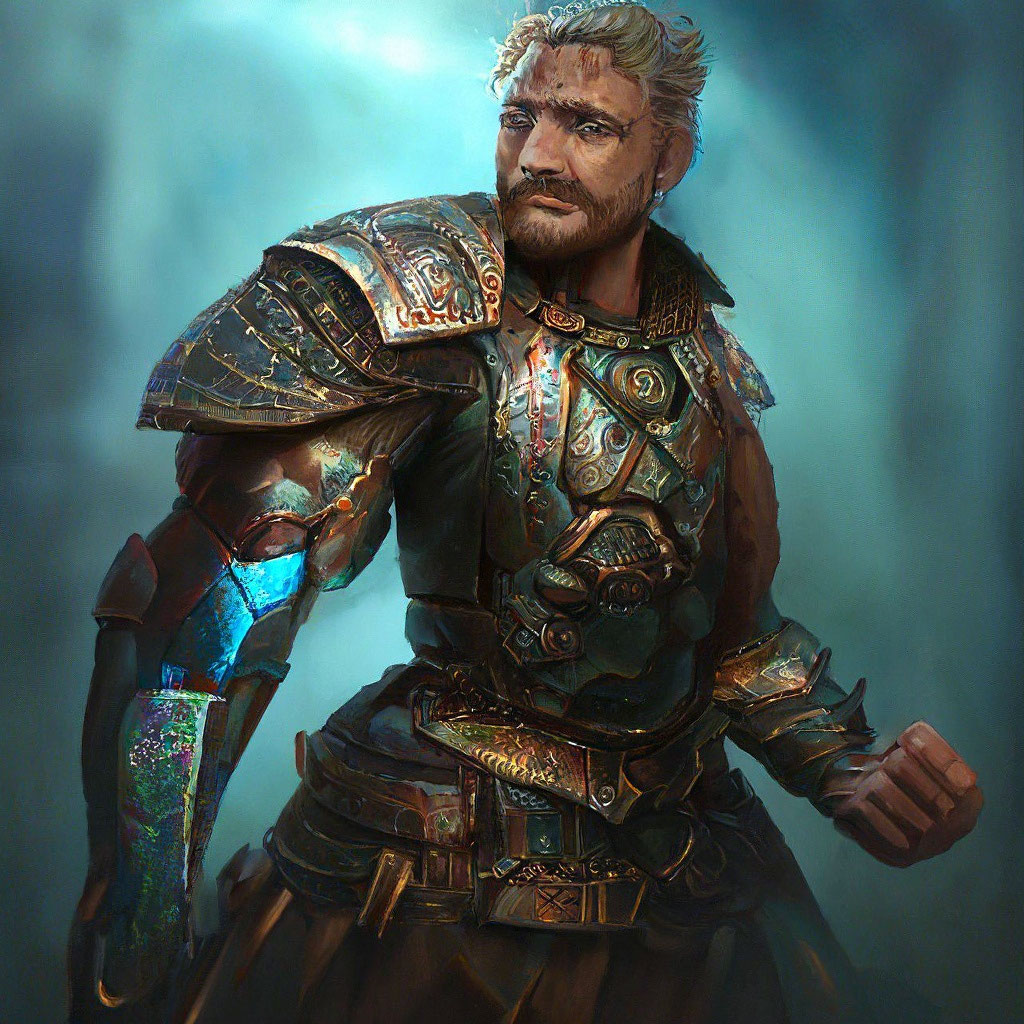 "Samson" — image created in Shedevrum