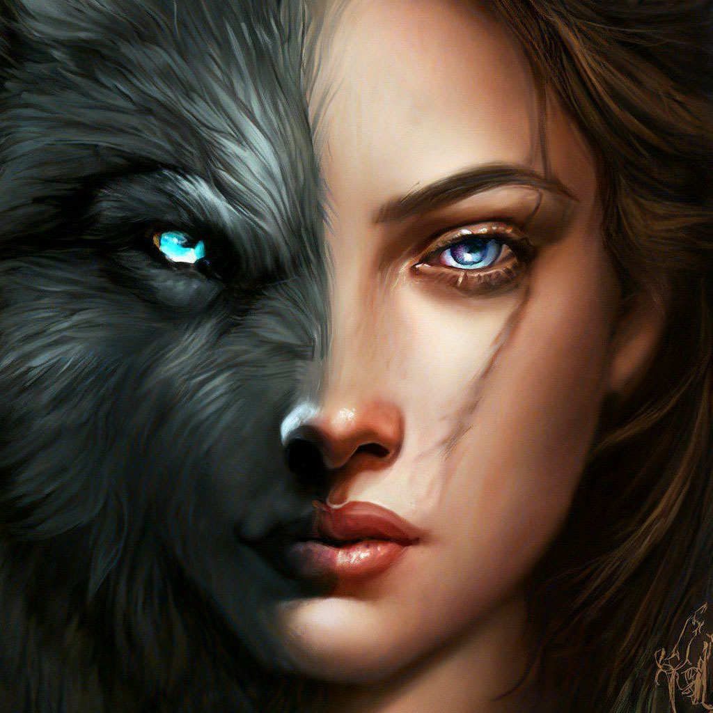 Half Human Half Wolf Male