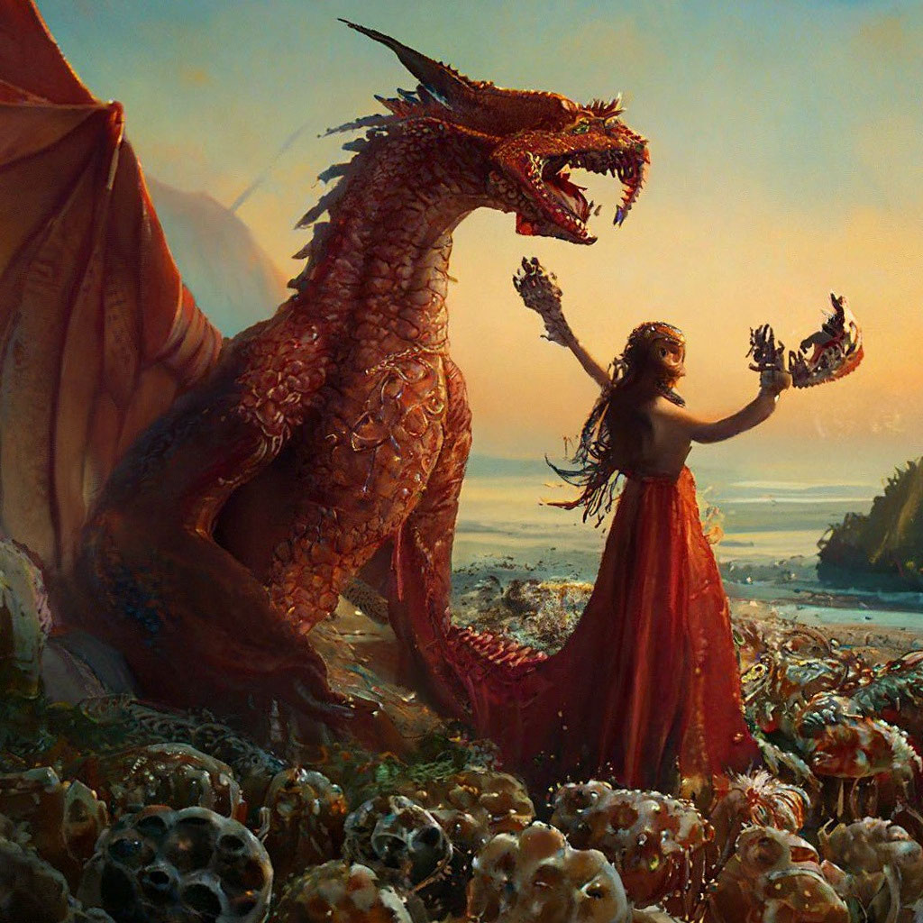 Dragon Eating Princess