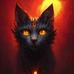 Shadow Demon Cat