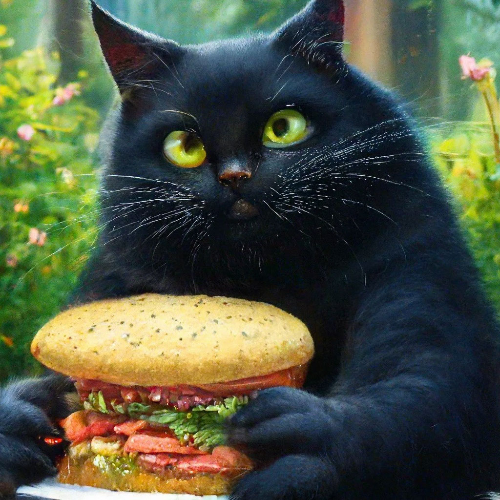 "If you don't like the fat black cinematic cat Murzik, then happiness ...