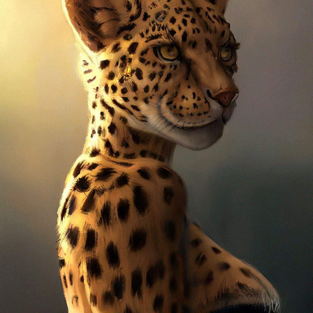 Anime Cheetah Girl