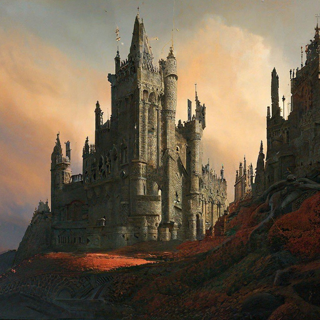 Fantasy Viking Castle