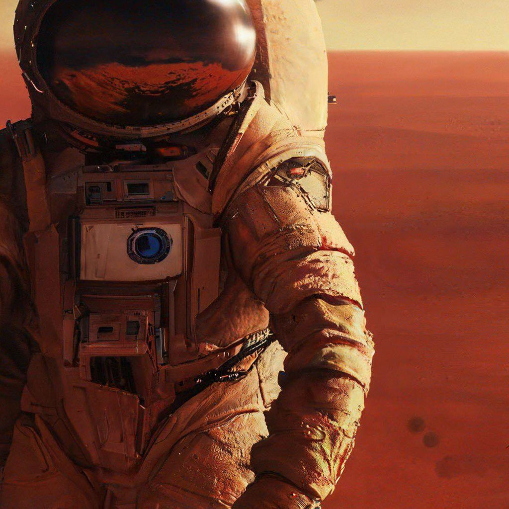 Astronaut Reflection