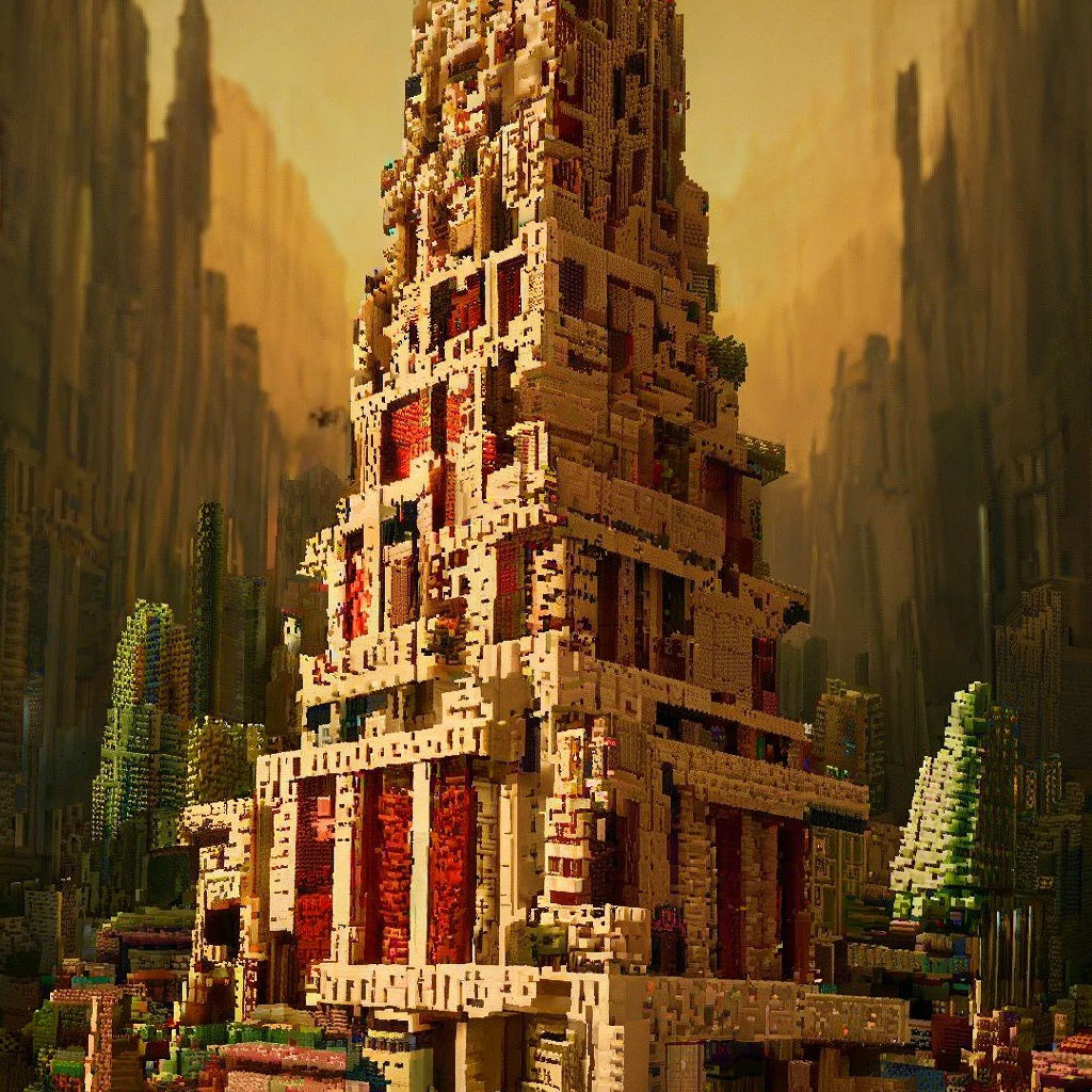 Minecraft Tower Of Babel