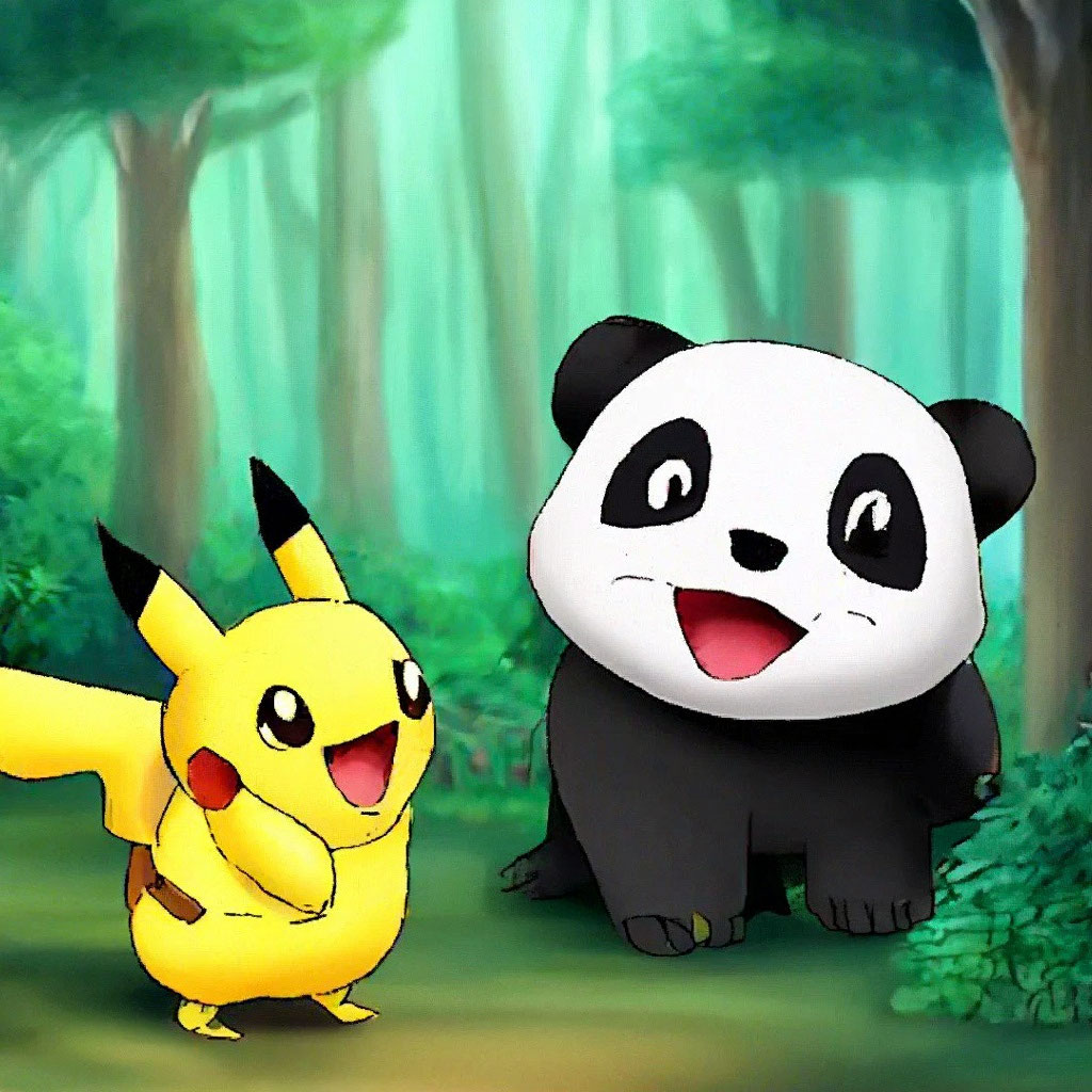 Pikachu Wallpaper Panda
