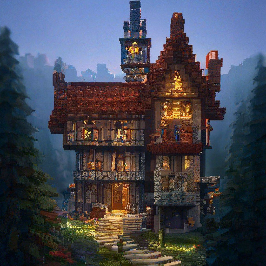 Diamond Minecraft Cool Houses