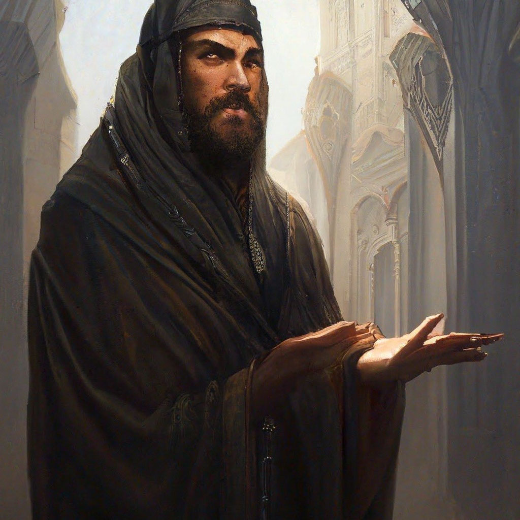 "Caliph" — image created in Shedevrum