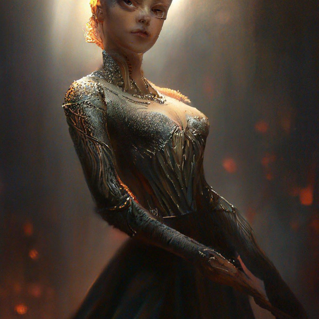 "Bebra" — image created in Shedevrum