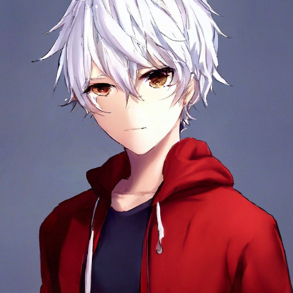 Anime Boy White