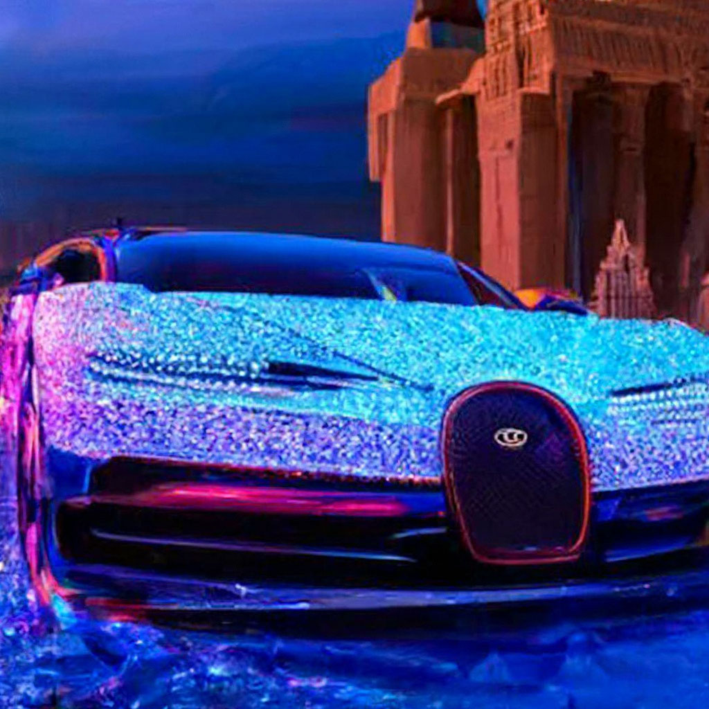 Bugatti Veyron Neon Glas VEYRON Special Editions | BUGATTI
