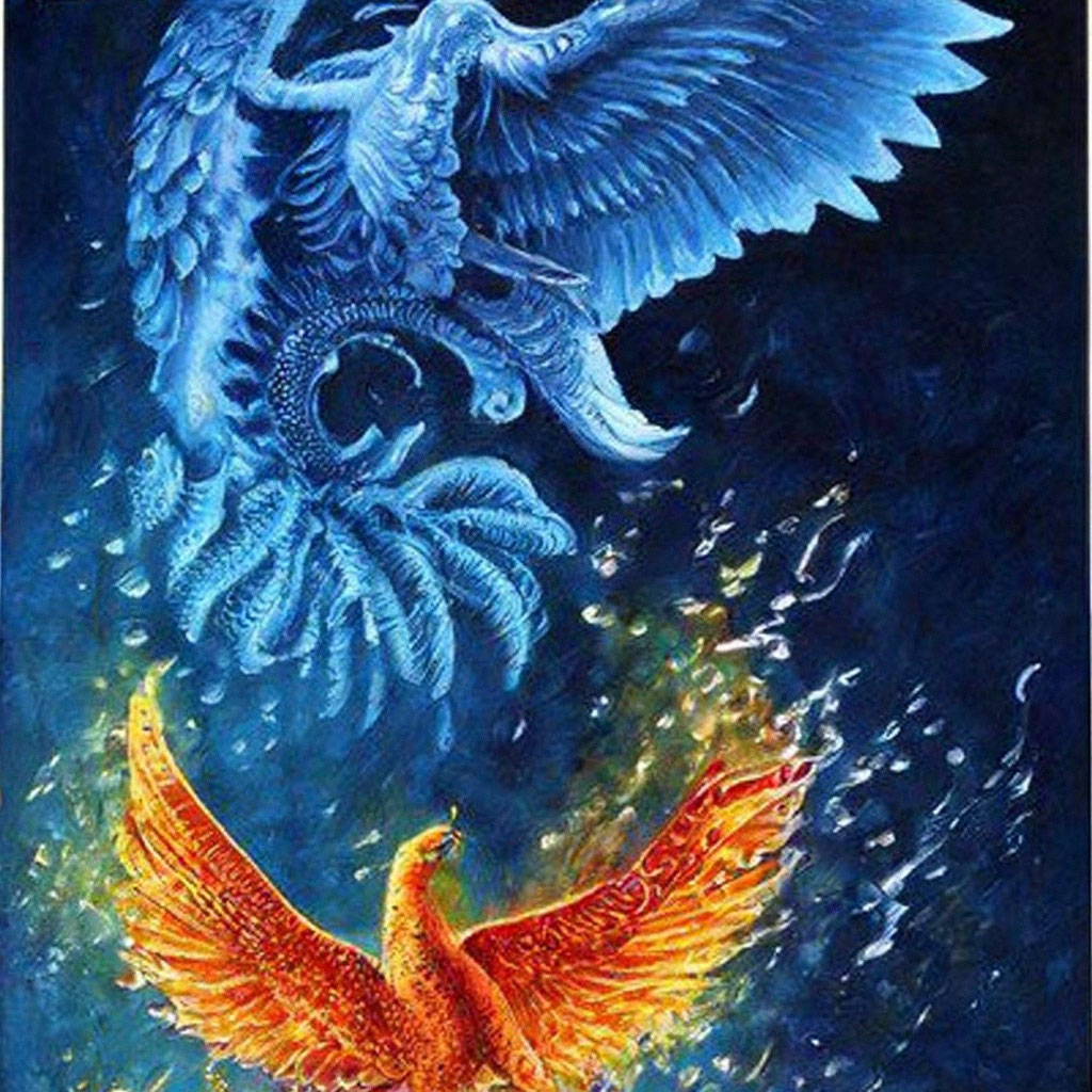 Water Phoenix Bird
