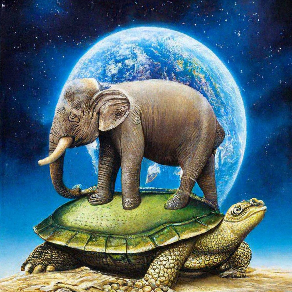 Turtle Elephant Earth